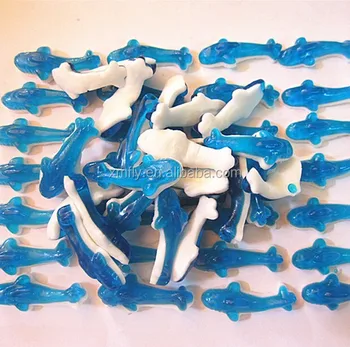 Double Colour Sweets Custom Gummy Dolphin Candy - Buy Gummy Dolphin ...