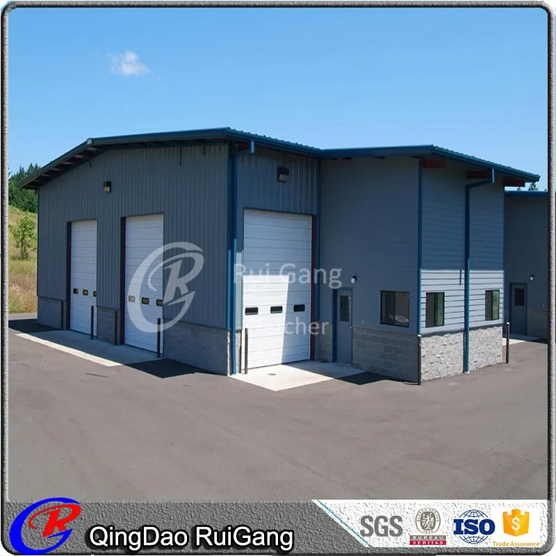 Steel Building Workshop Prefabricated Warehouse - Buy Steel Building ...