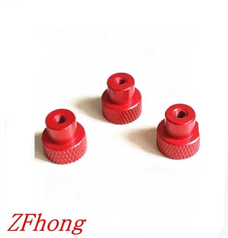 M3 M4 M5 M6 Colorful Anodized Aluminum Knurled Thumb Hand Nuts - Buy ...