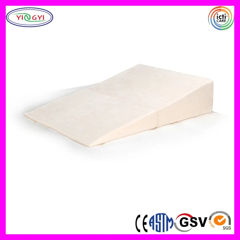 E157 Contour Products Folding Bed Pillow Wedge Memory Foam Triangle ...