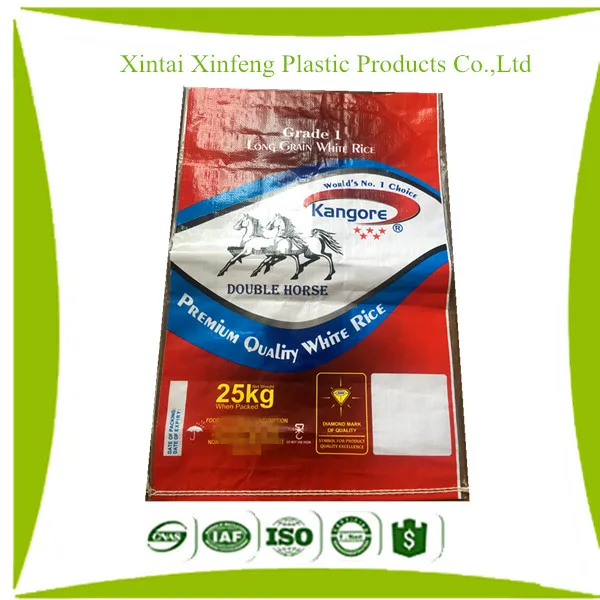 25kg Bag Dimension for Packing Thai Rice 25kg - Customizable