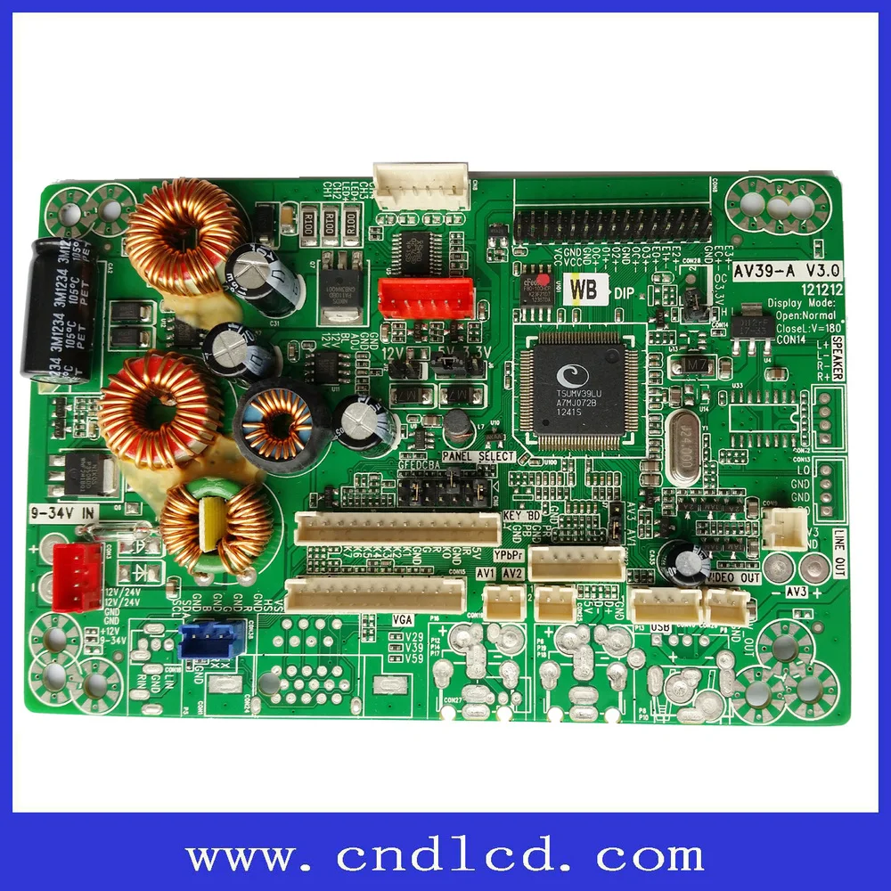 Universal Lcd Tv Control Board Mstar Tsumv59 V1.0 Ad Controller Main ...