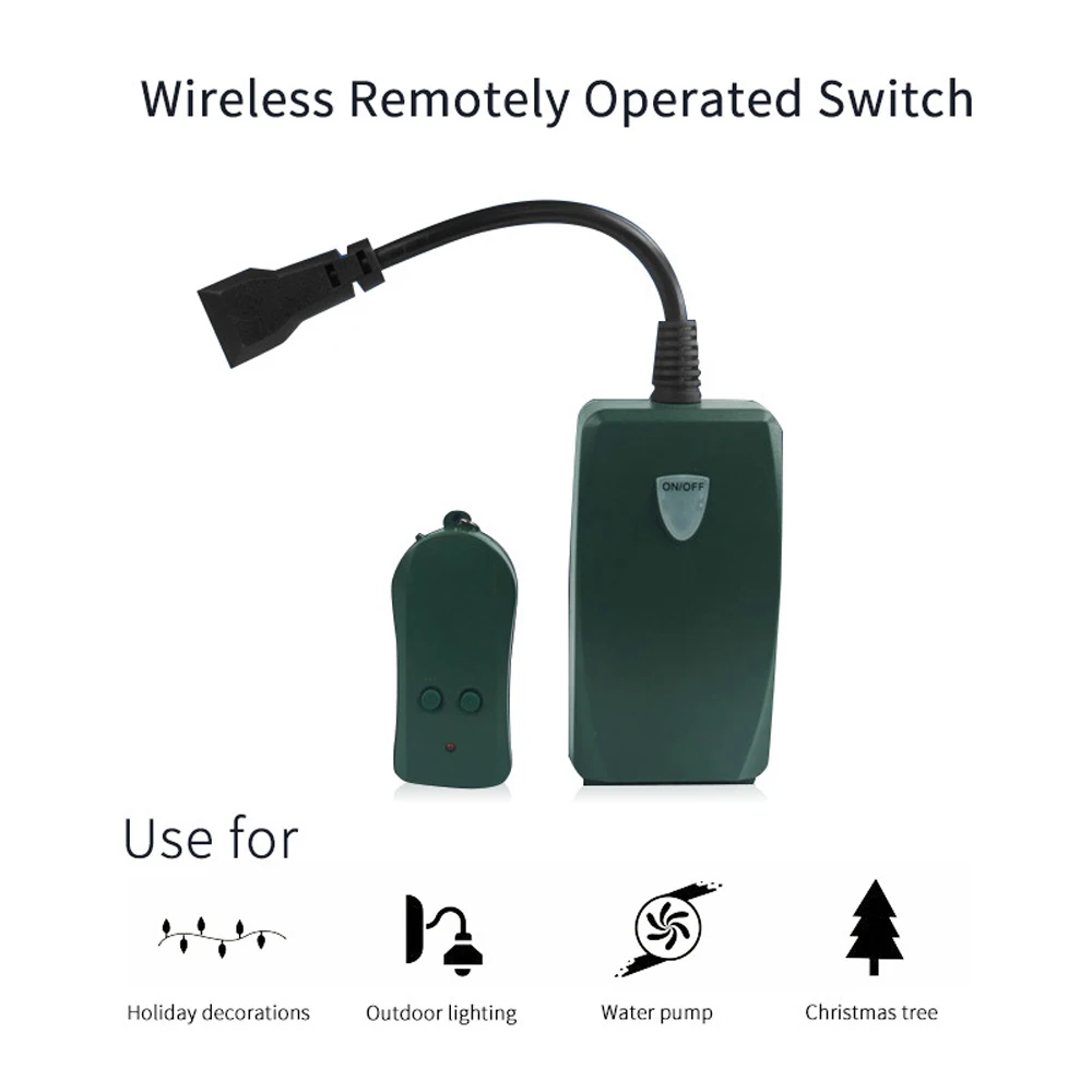 Acc-th190522 Stanley Wireless Remotely Operated Switch 7-inch 3 Prong M ...