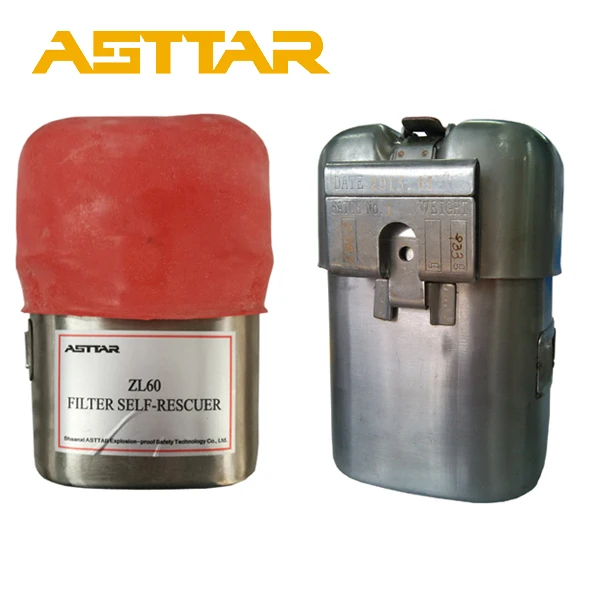 Zl60 Underground Mining Self Rescuer,Miner Personal Protection ...