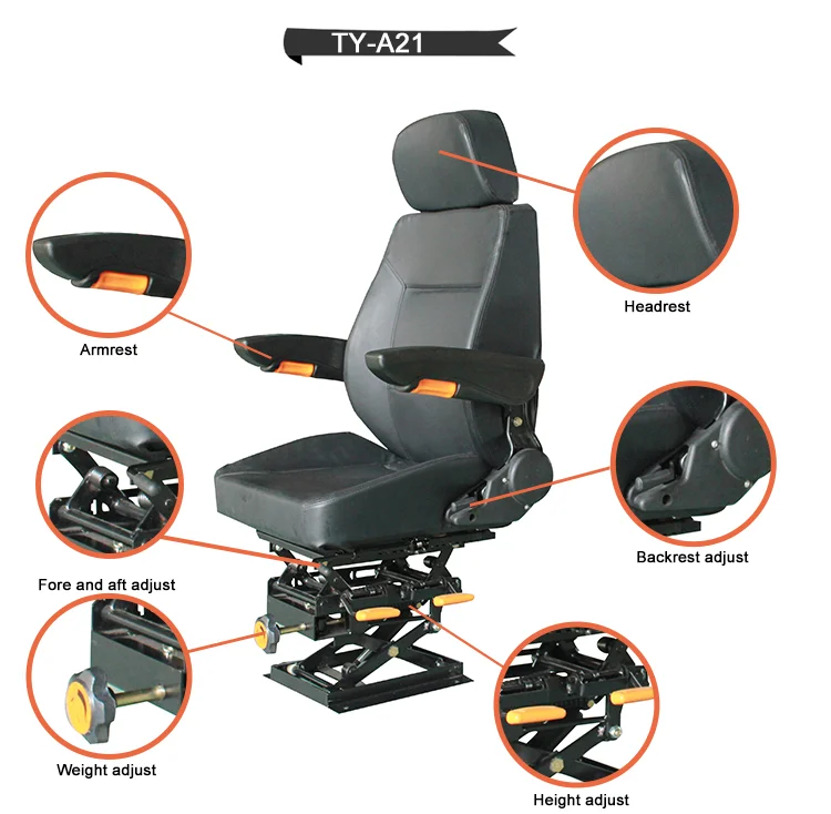 China Original Factory Price Replacement Construction Equipment Seats ...