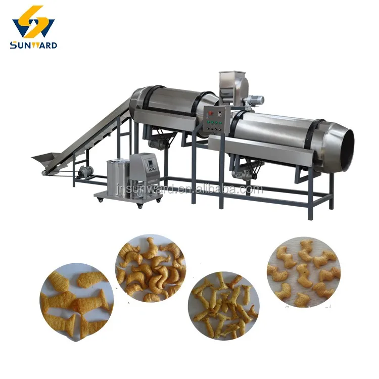 Sunward 100-150kg/h Doritos /tortilla / Corn Chip Making Machine Fried ...