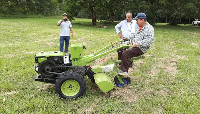 Caminar detrás de tractor de dos ruedas/17HP tractor/| Alibaba.com