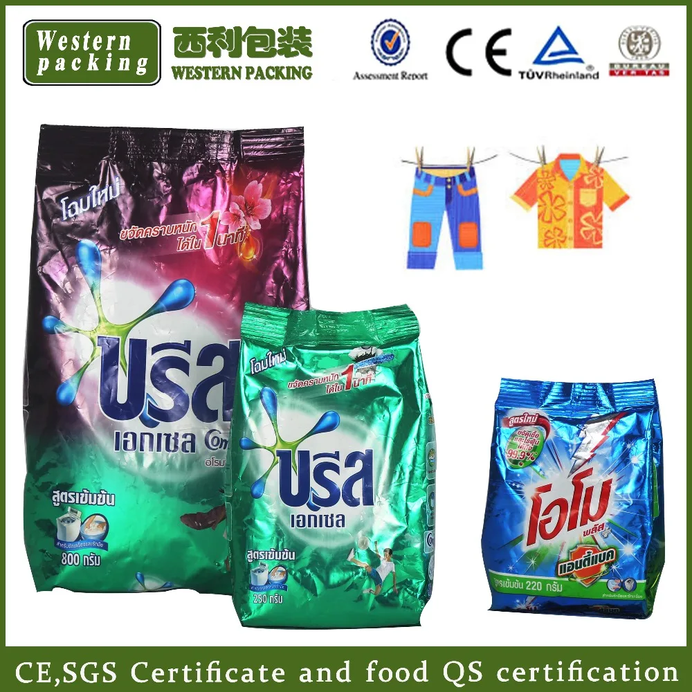 Printed Washing Powder Packaging Bag/laundry Detergent Packaging ...