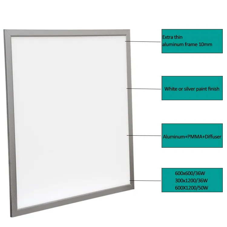 Led Panel Light High Quality 1-10v Dimmable 32w 60x60 Panel Led ...