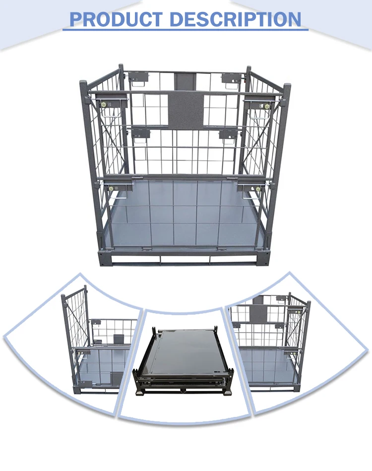 Wholesale Stacking Stillage Stackable Stillages Foldable For Transport ...
