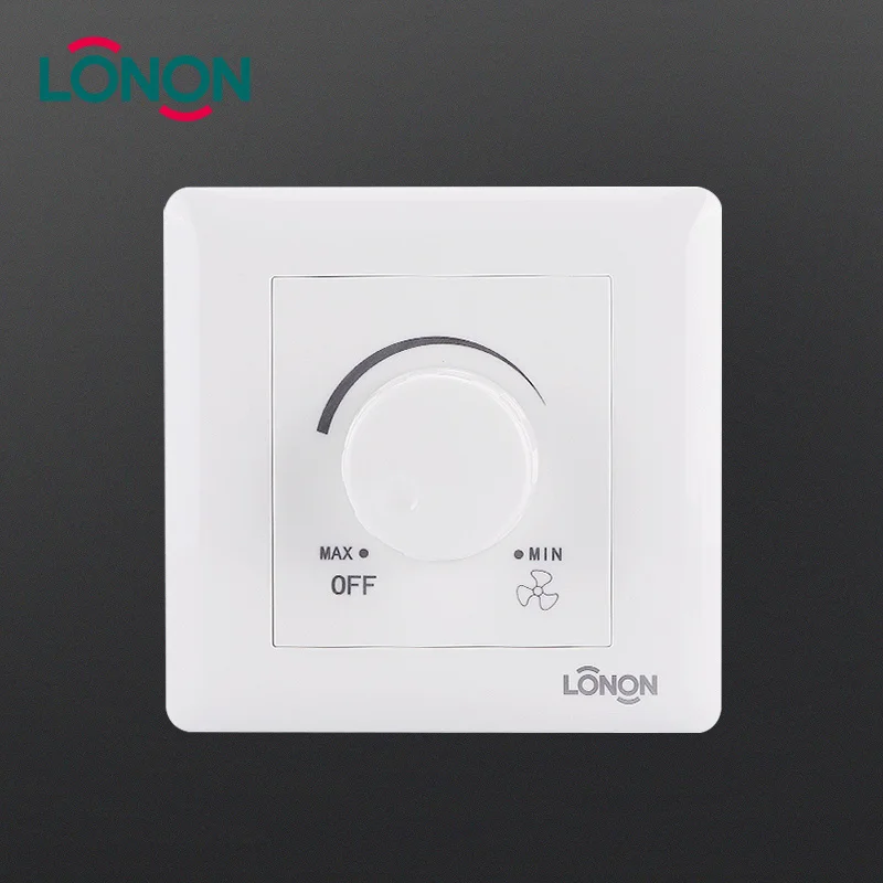 1 Gang Fan Speed Controller Switch (300w) - LONON Quality