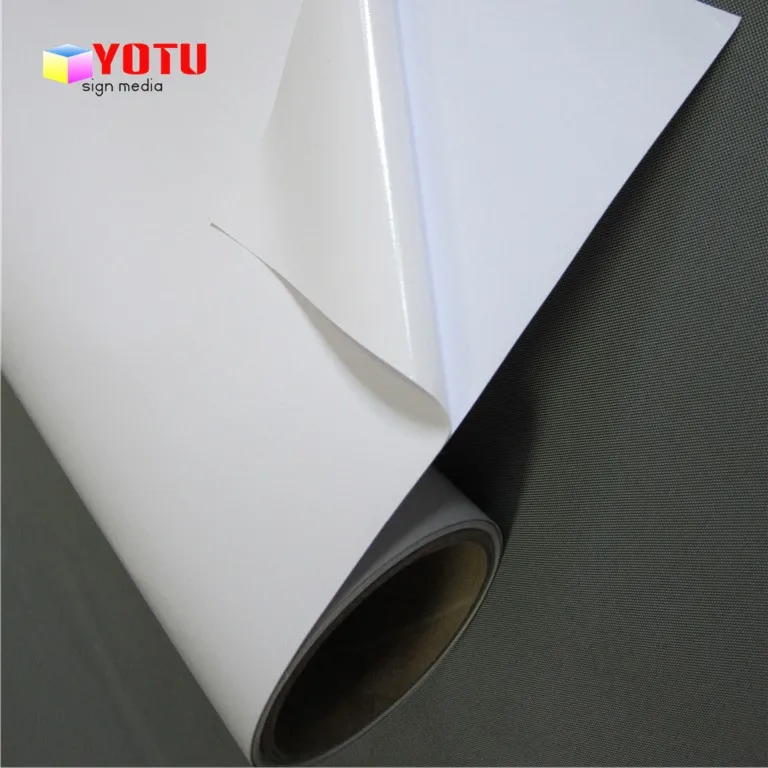 Printable Opaque White Pvc Self Adhesive Vinyl Roll - Buy Pvc Self ...