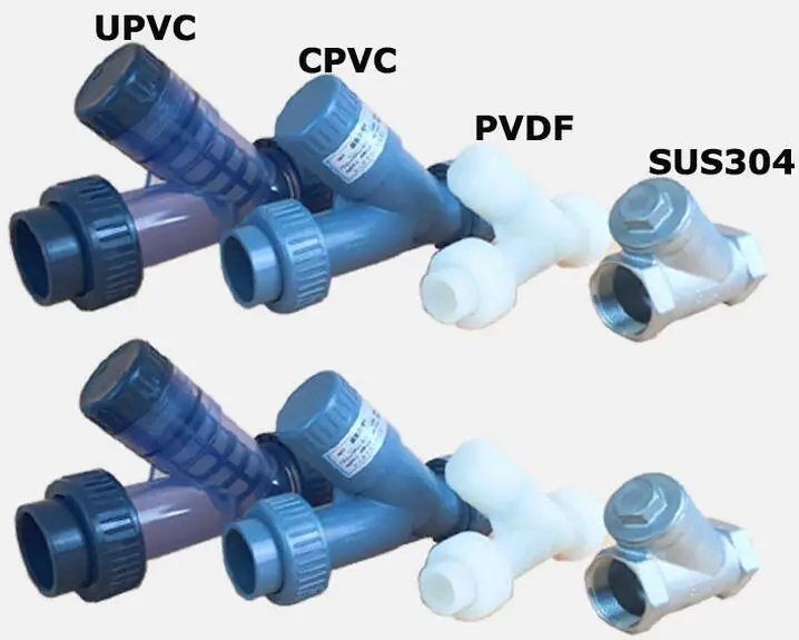 Plastic Upvc Y Strainer,Y Type . Pvc,Pvdf Strainer - Buy Y Type Filter,Y Type Filter,Y Type ...