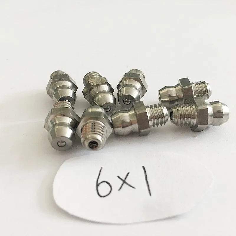 M6 Stainless Steel Grease Fitting,Grease Nipple,M6*1 - Buy Stainless ...