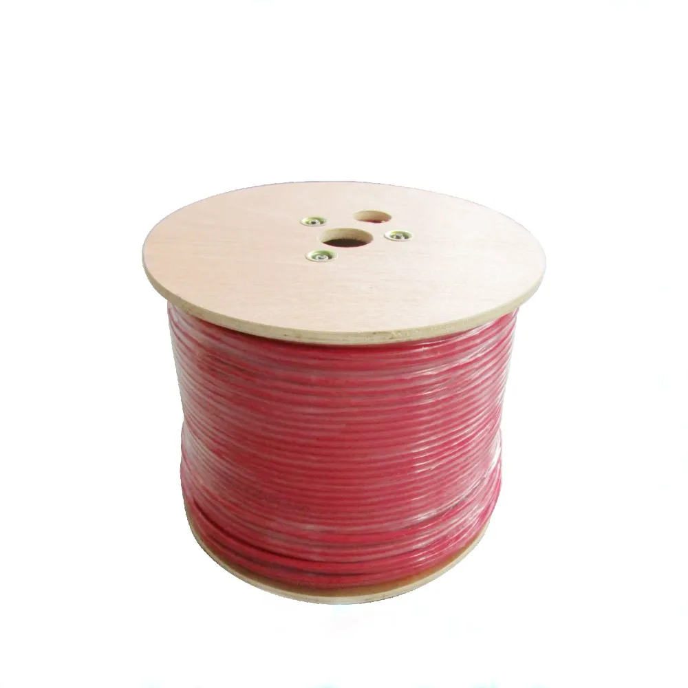 1.5mm 2 Core and Earth Fire Alarm Cable FP200 GOLD Red 100M