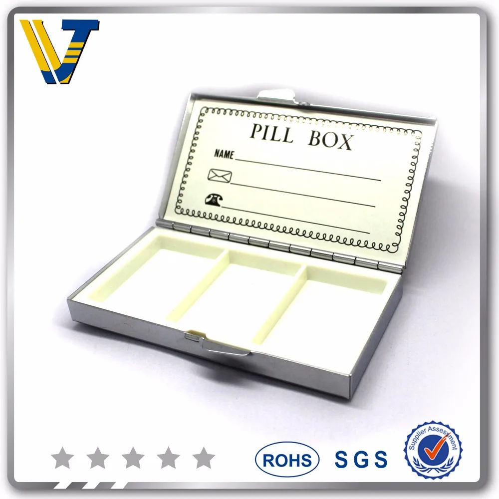 Travel Portable Personalized Pill Box With Lock - Buy Personalized Pill Box,Portable ...