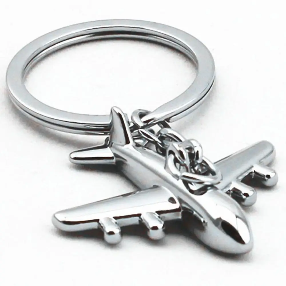 2019 New Fashion Key Chain Alloy Metal Airplane Keychains Aircraft ...