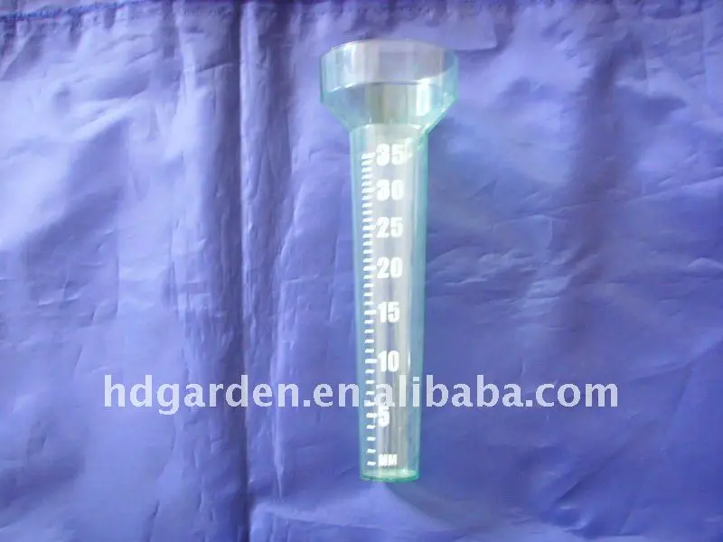 Garden Plastic Rain Gauge - Buy Plastic Rain Vane,Outdoor Plastic ...