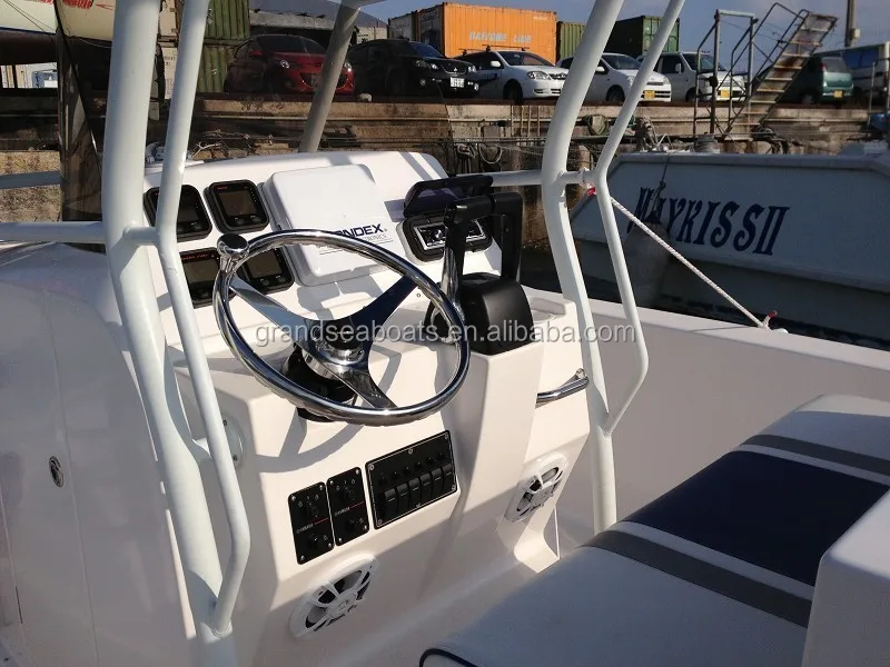27FT Fiberglass Center Console Cabin Fishing Boat for Sale