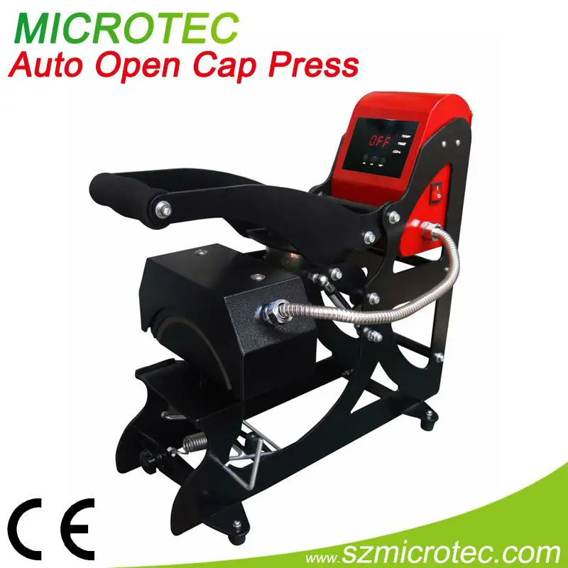 Microtec Cap Heat Press Printing Machine - Automatic & Efficient