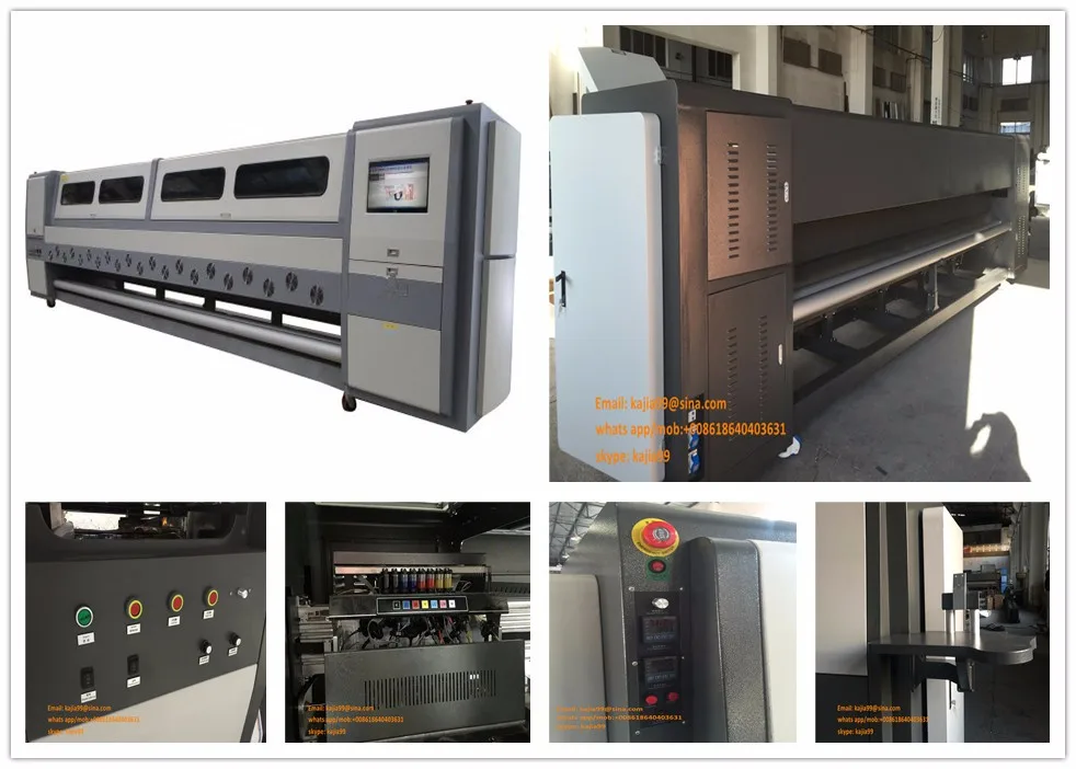 Zhongye 5m Large Format Flex Printing Machine/printer/plotter With ...