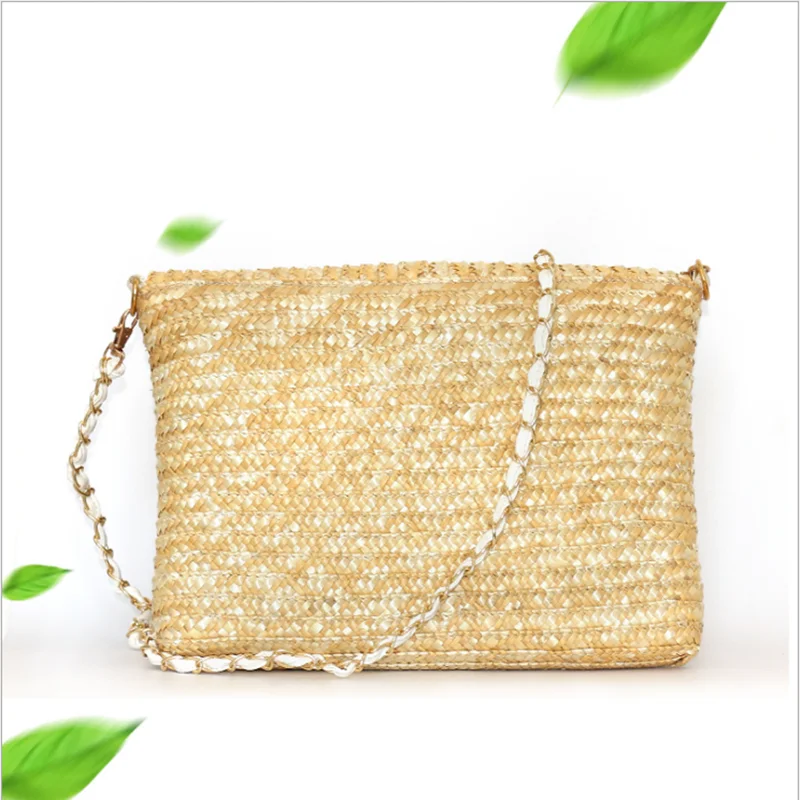 Tote Bag Style Paper Straw Handle Bag For Household Sundries - Buy ...