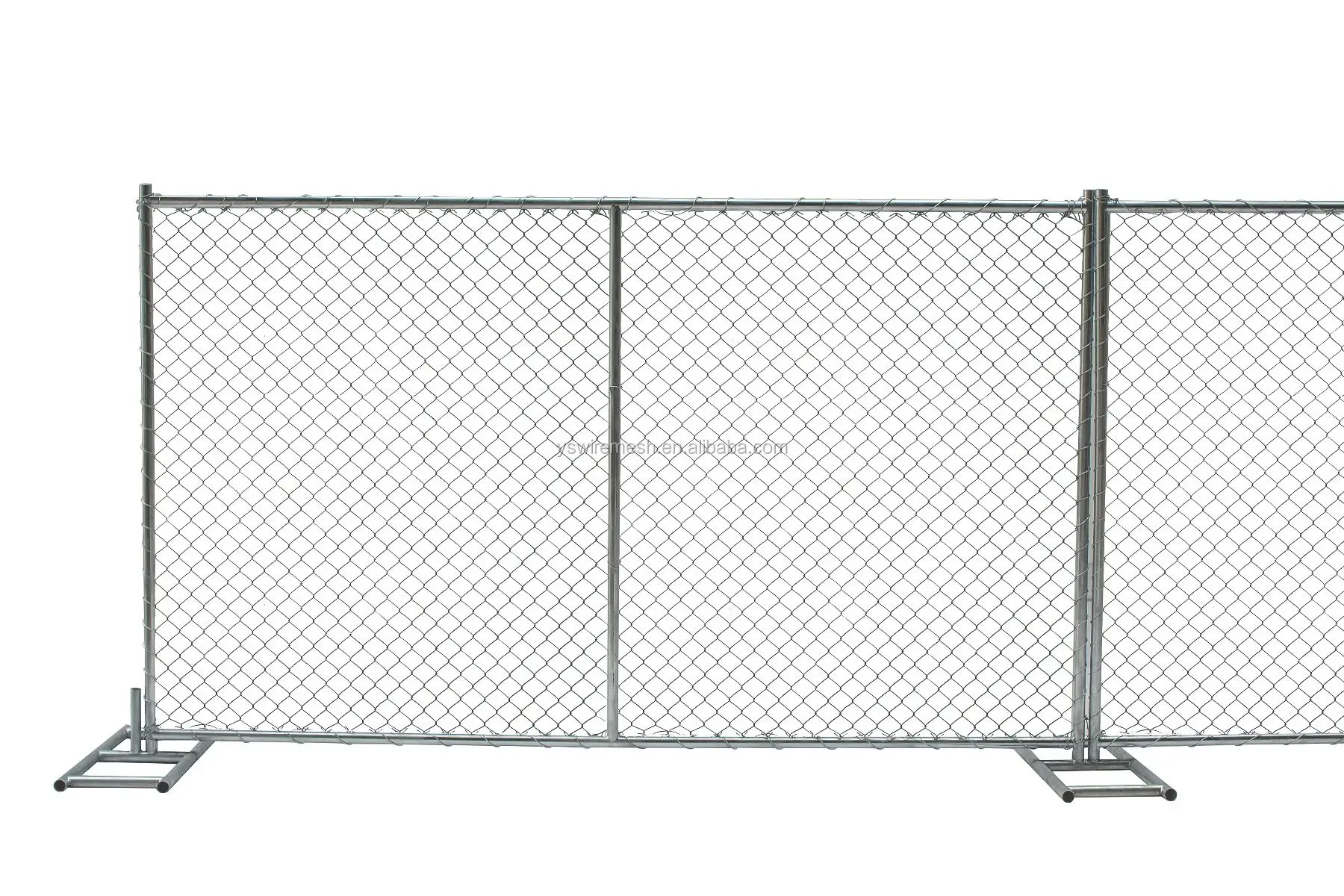 Usa Popular Galvanized Removable Chain Link Temporary Fence Panels ...