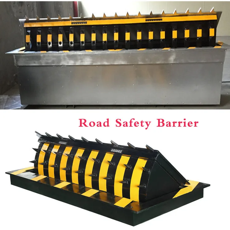 4M Remote Container Hydraulic Road Blocker - Secure & Durable