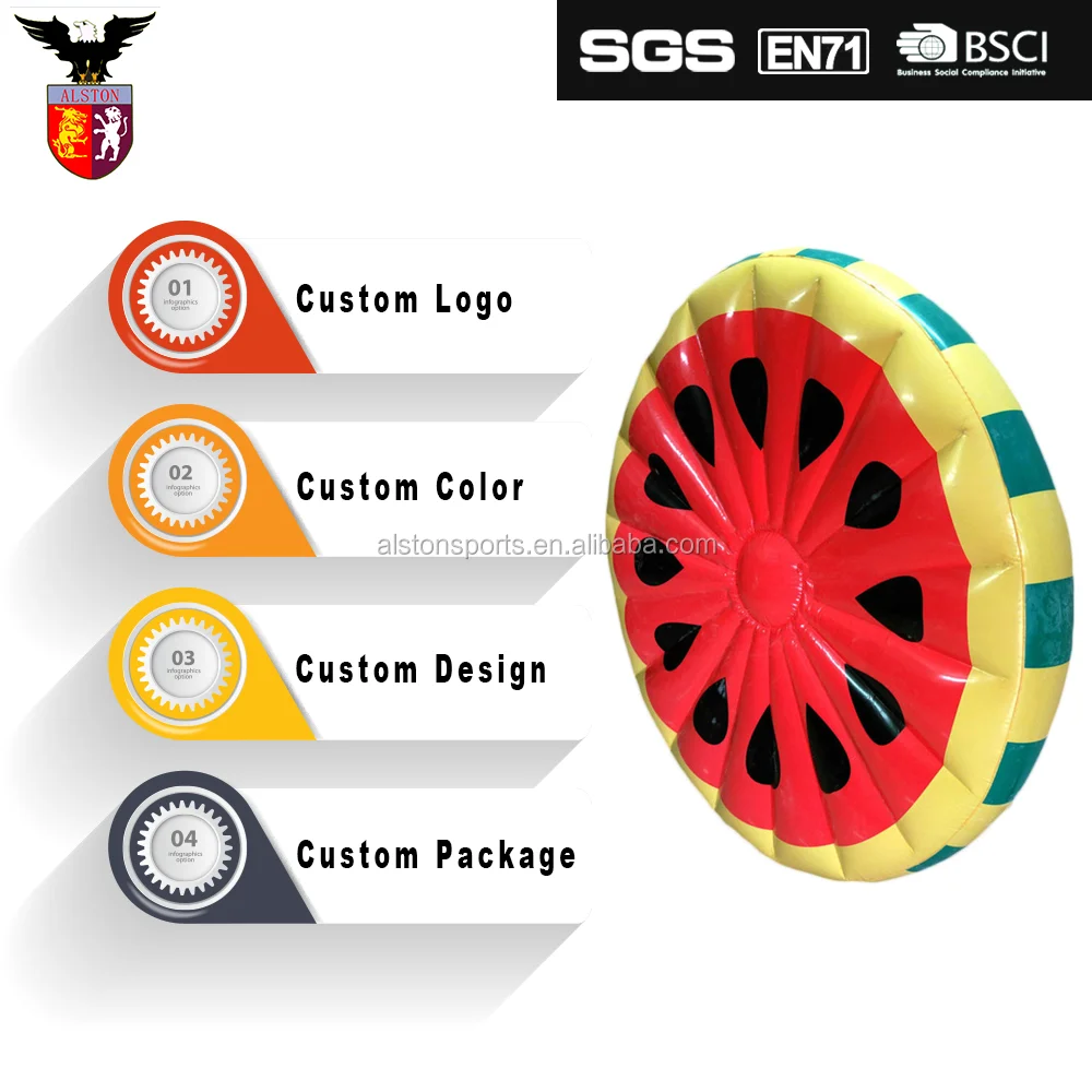 Pvc Inflatable Watermelon,Watermelon Water Floating Row Factory Price ...