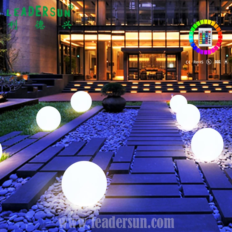 Outdoor Solar Powered Waterproof Rgb Colorful Flowing Light Up Giant ...