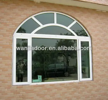 Arched Window With Grill Design/arch Top Windows - Buy Arched Window ...