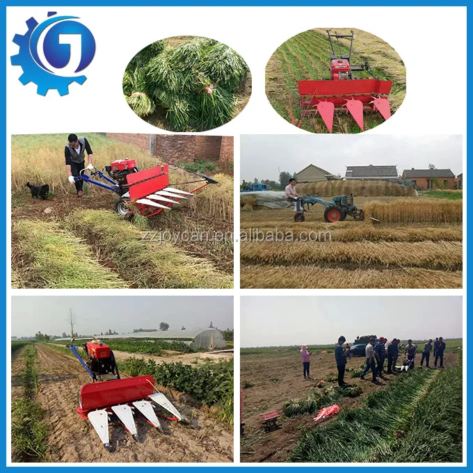 Small Crop Cutting Machine Harvester Machine Wheat Crop Cutter Forage ...