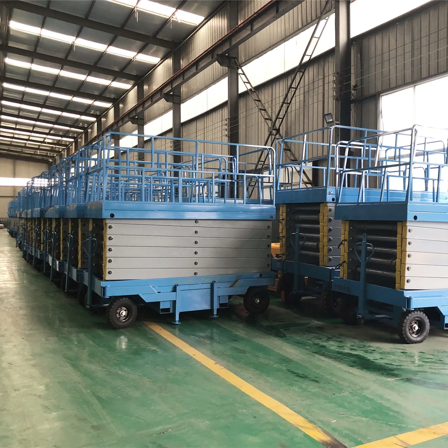 4 M 500Kg Ponsel Scissor Lift/Lift Hidrolik/Lift Lift Digunakan untuk ...