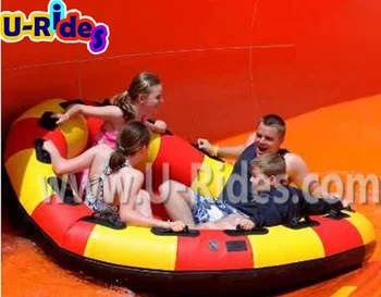 Inflatable Round Raft Yellow Color For Rental - Buy Inflatable Floating ...