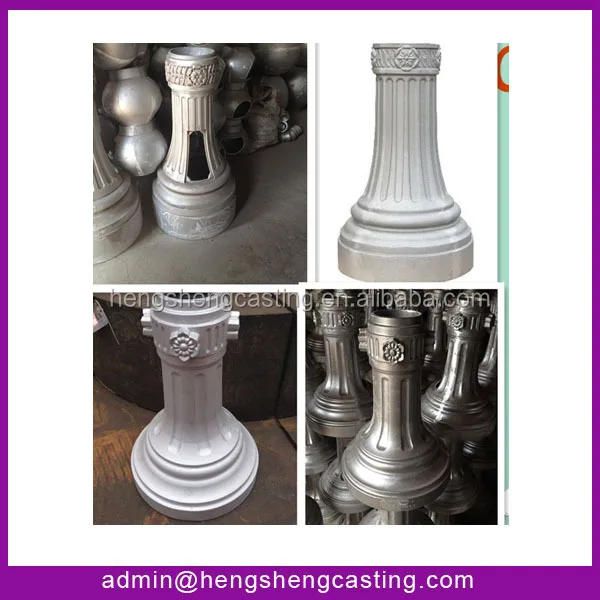 Cast Aluminum Decorative Street Light Pole Base/ Light Pole Base Design ...