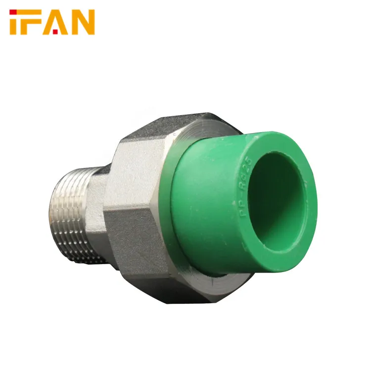IFAN PPR Pipe Fittings - Durable Brass Adaptor Unions