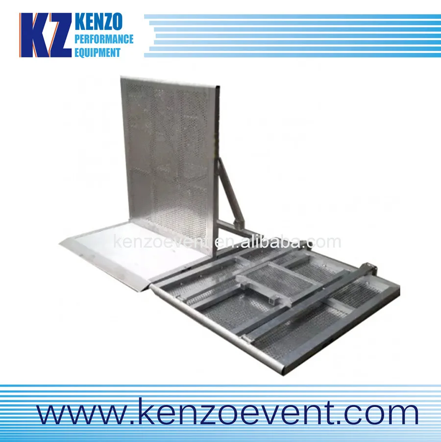 Kenzotruss Aluminum Safety Folding Crowd Barrier Aluminum Concert ...