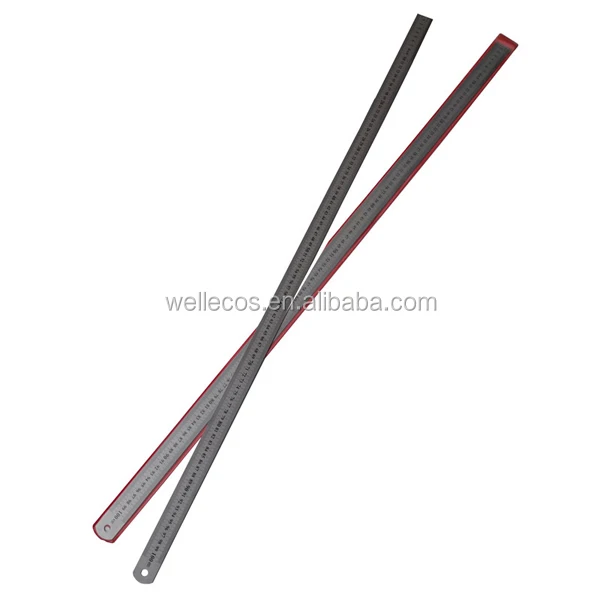 Wellecos 1meter Stainless Steel Ruler - Durable & Precise