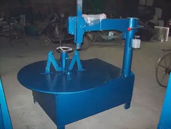 Rubber Tire Cutting Machine / Used Tyre Tread Cutting Machine / Tire ...