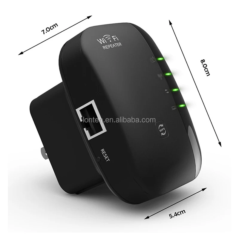 Mini Repeater 300mbps Signal Amplifier Home Smart Wifi Through Wall ...