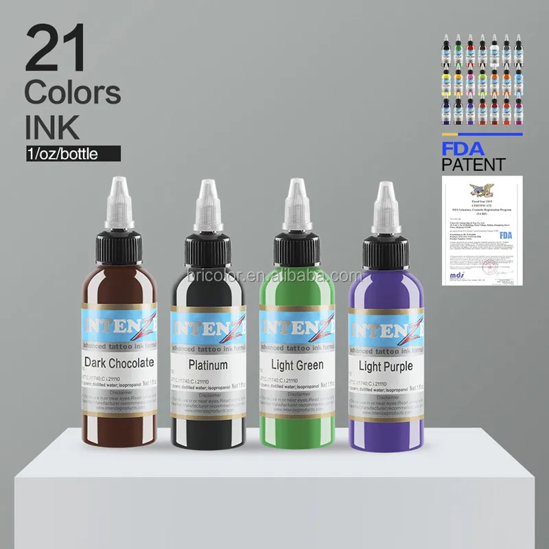 Bri-color Tattoo Safety Professional Tattoo Ink - Buy Tattoo Ink,Ink ...