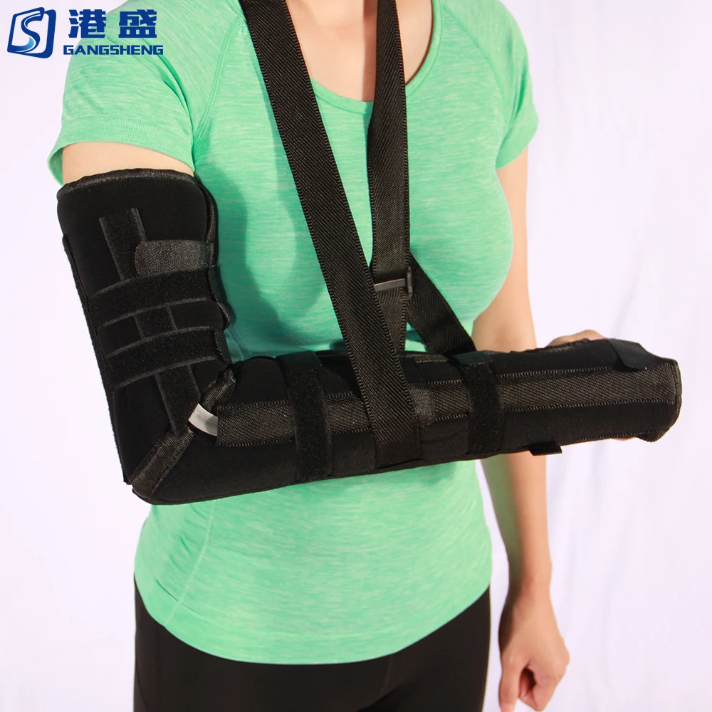 Arm Orthopedic Forearm Shoulder Slings Medical Elbow Support Brace For Fractured Post Operative ...