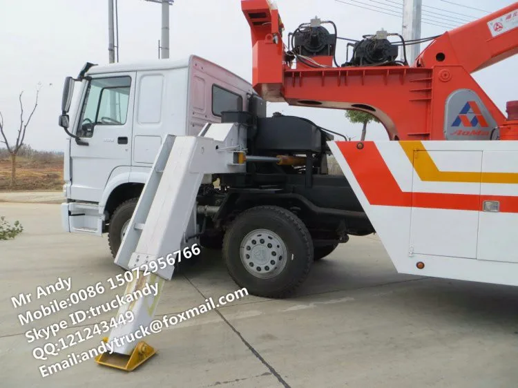 Howo 30 Ton Heavy Rotator Wrecker Tow Trucks For Sale - Buy Heavy ...