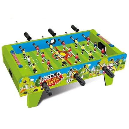 Eco 27 Inch Wooden Tabletop 6 Grip Soccer Table Game Baby Kids Football ...