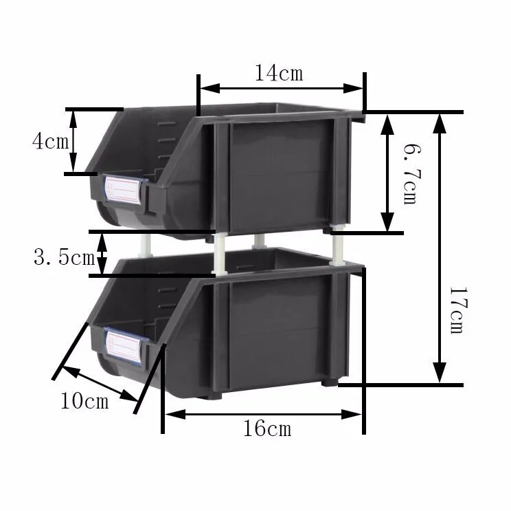 High Quality Anti Static Plastic Packing Box Small Hard Plastic Esd ...