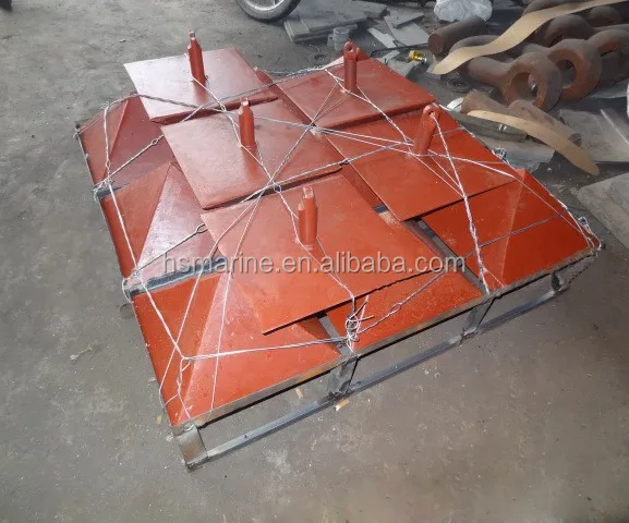 Marine Ship Mooring Pyramid Anchor 20lbs To 500lbs - Buy Pyramid Anchor ...