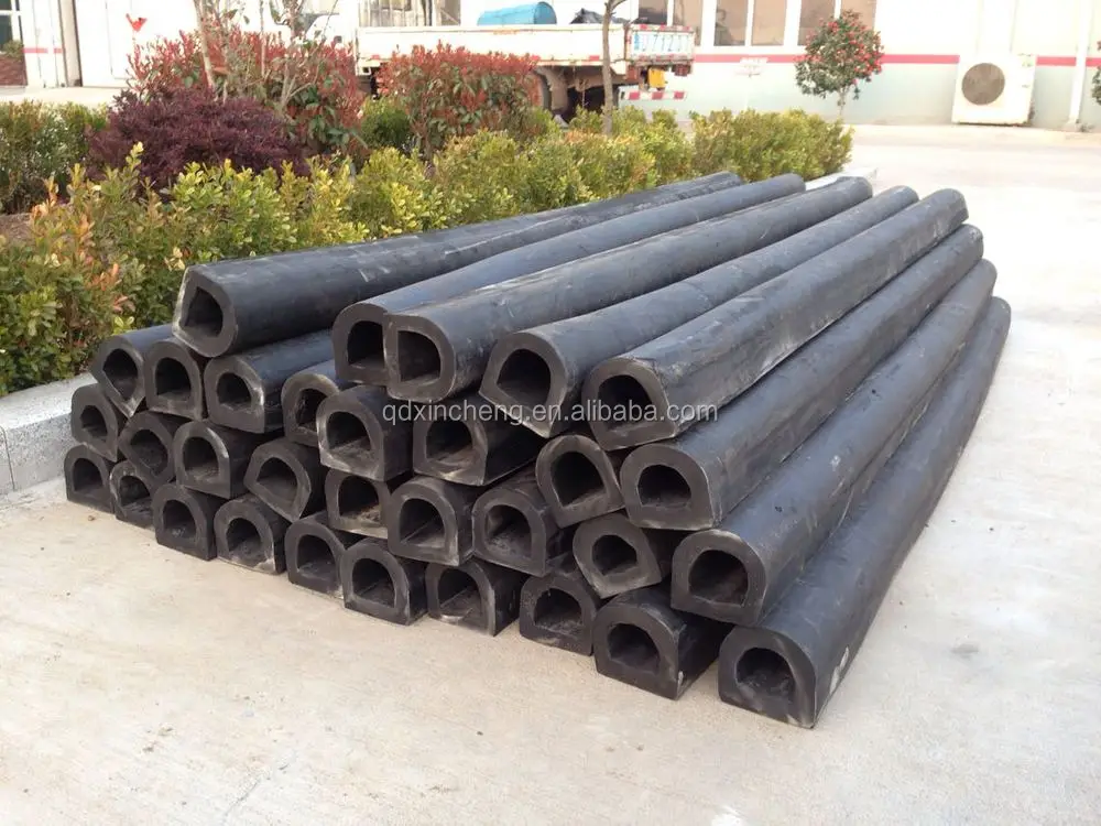 D Shape Marine Solid Rubber Fender Rubber Dock Fender - Buy Marine ...