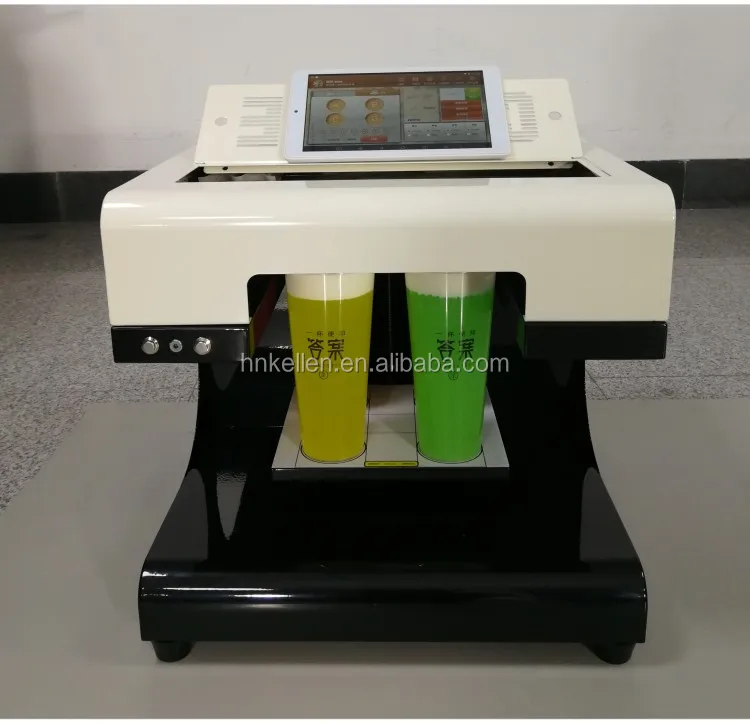 Ce Approved 4 Cups At One Time Coffee 3d Printer/ Coffee Face Printing ...