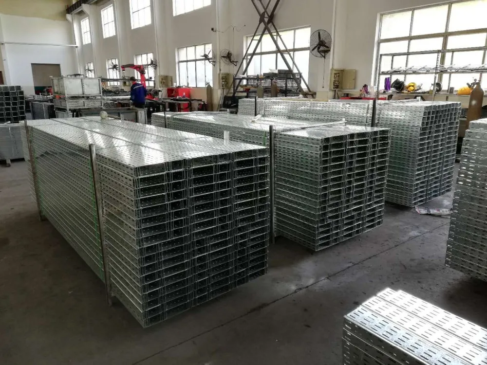 Steel Union Strut C Channel Cable Trunking Cable Tray