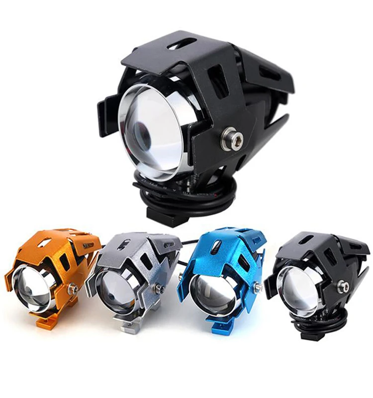 Universal Motorcycle Led Projector Headlights 12v U2 U7 U8 U5 Rtd Led ...